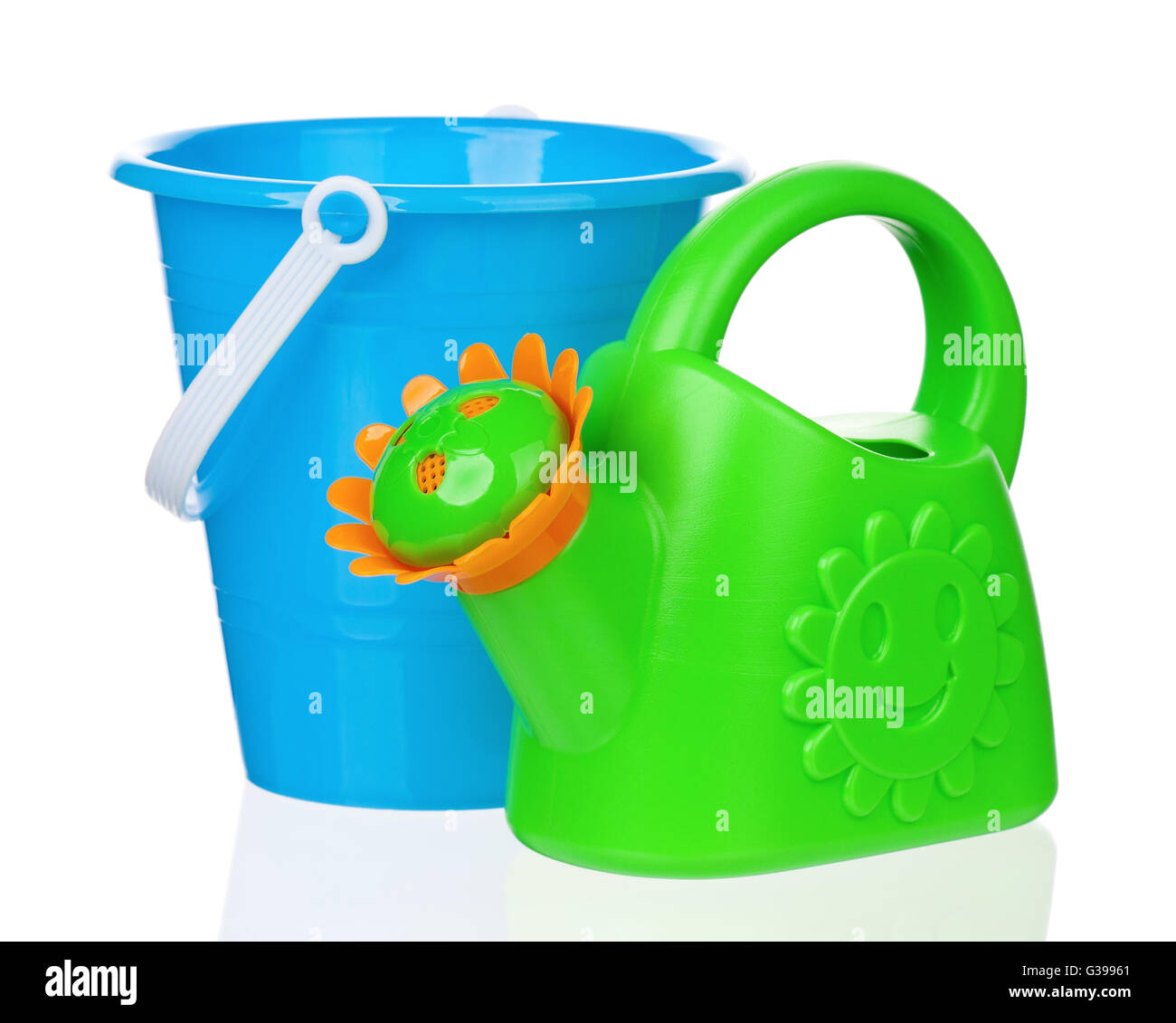 Empty plastic watering can hi-res stock photography and images - Alamy