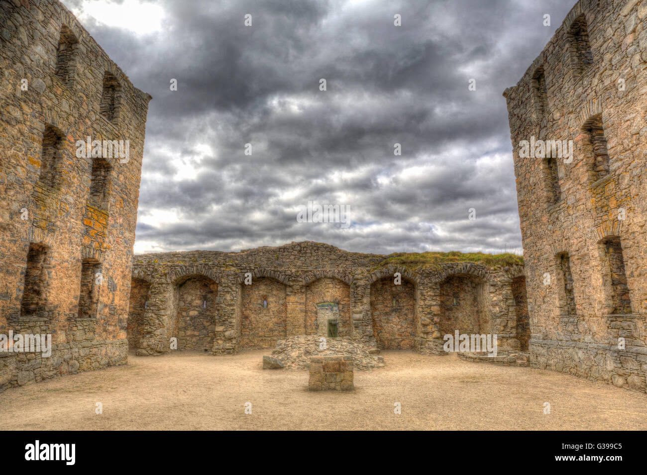Ruthven Barracks Badenoch Scotland UK ancient historic castle ...