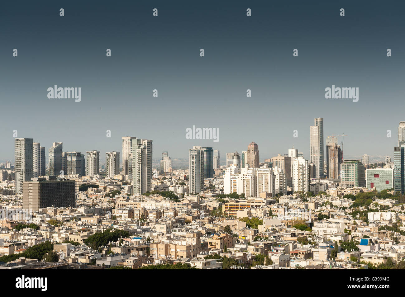 Israel, Tel Aviv, cityscape from above Stock Photo - Alamy