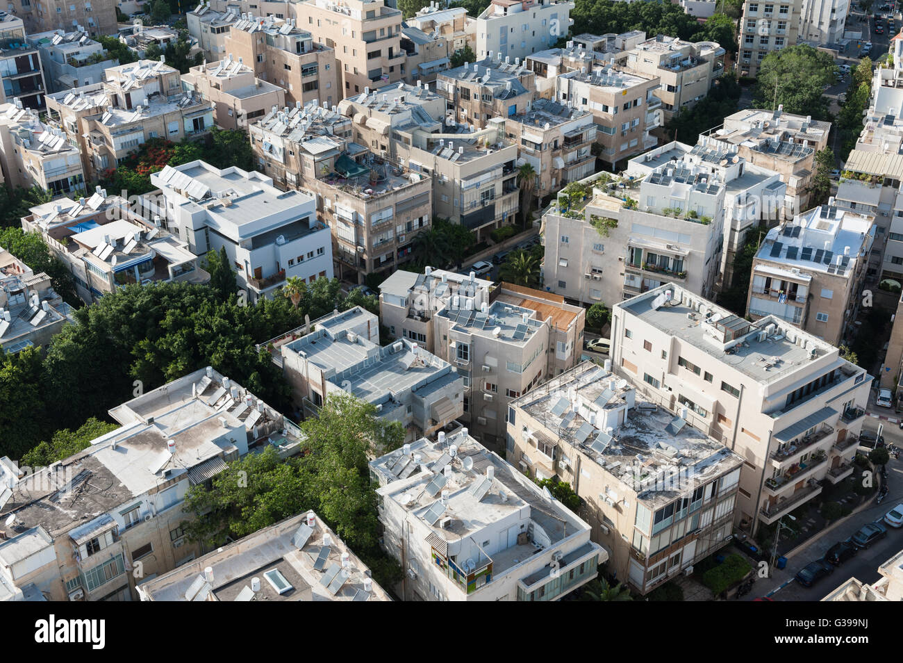 Israel, Tel Aviv, cityscape from above Stock Photo - Alamy