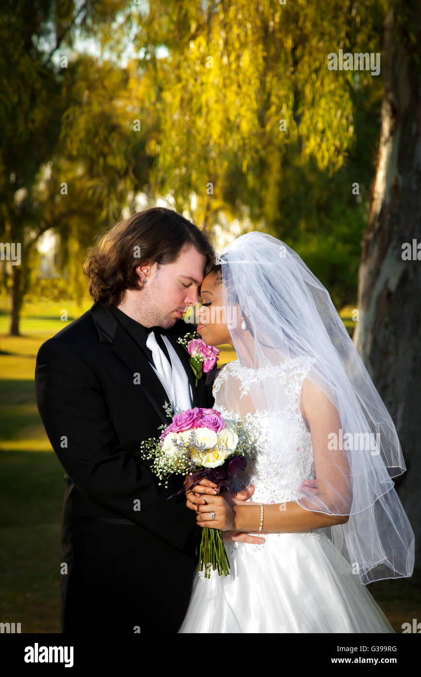 Couple foreheads together hi-res stock photography and images - Alamy
