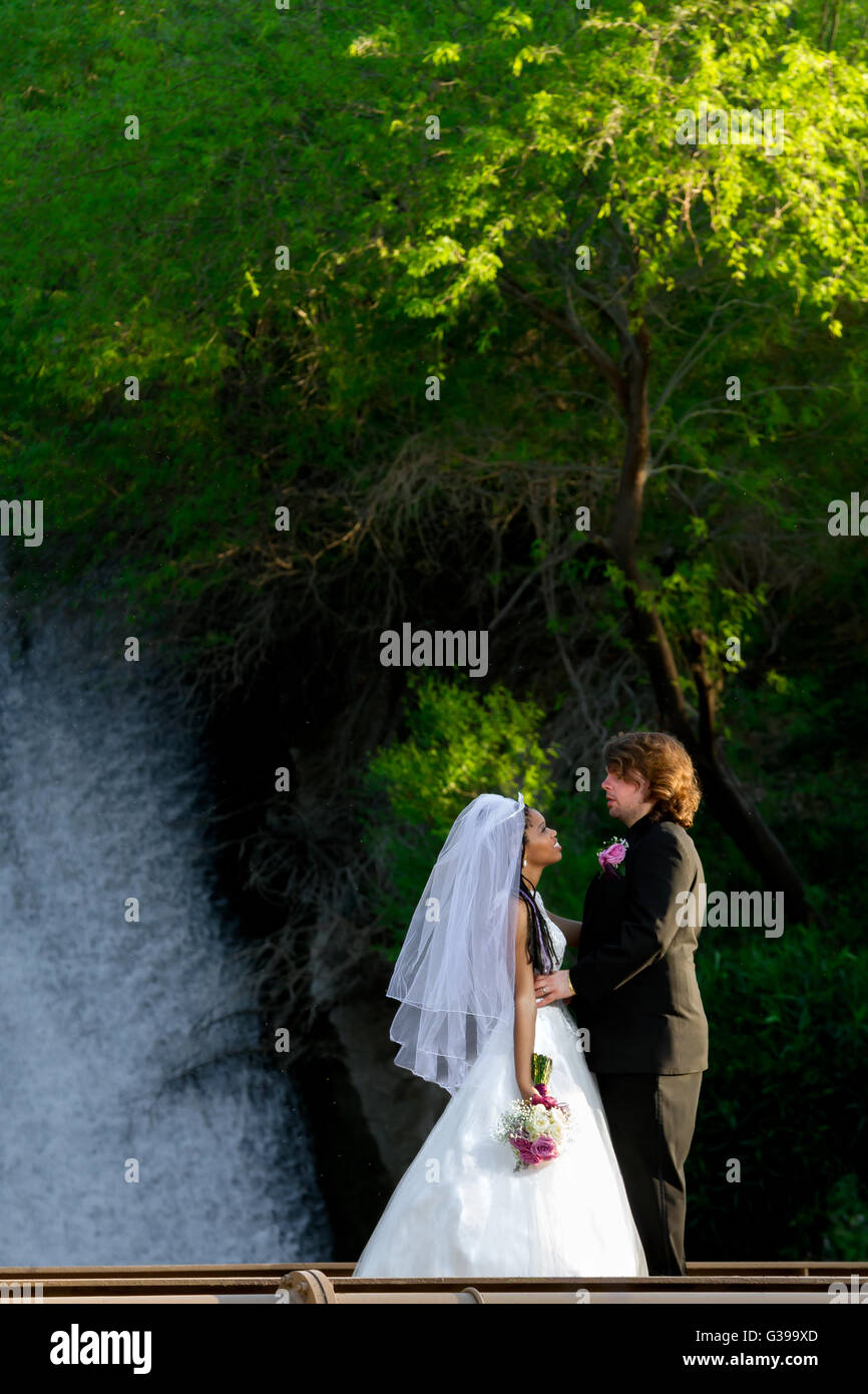 The waterfall of the bride hi-res stock photography and images - Alamy