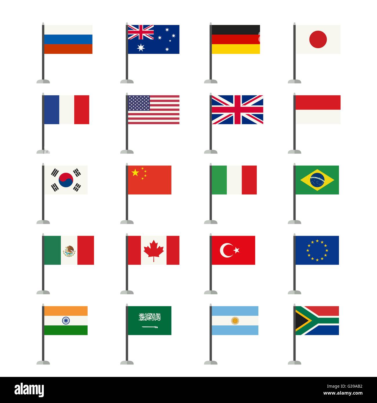 Uk and us flag Stock Vector Images - Alamy