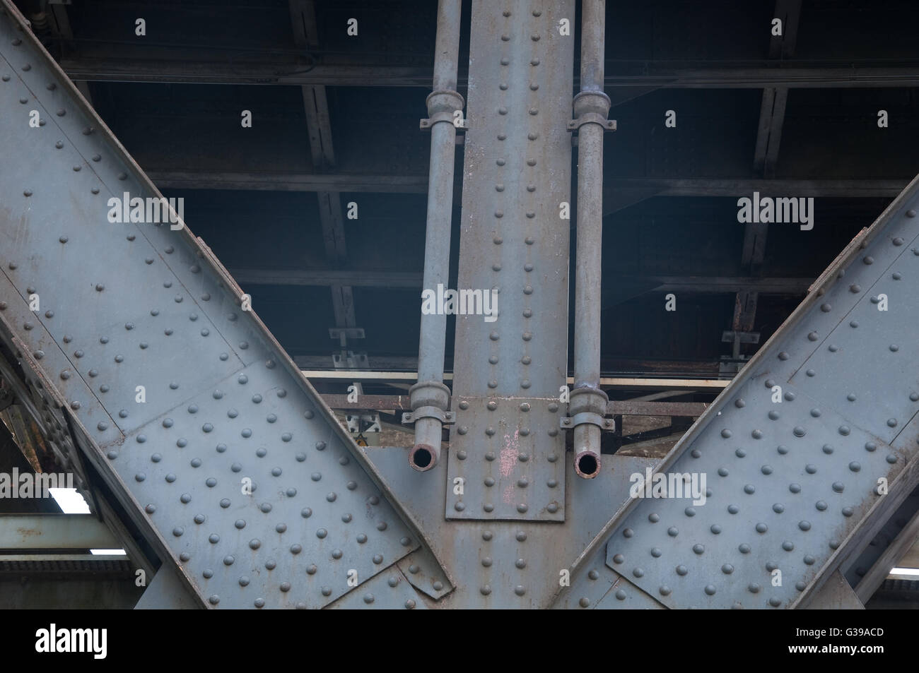 Wrought iron suspension bridge hi-res stock photography and images - Alamy