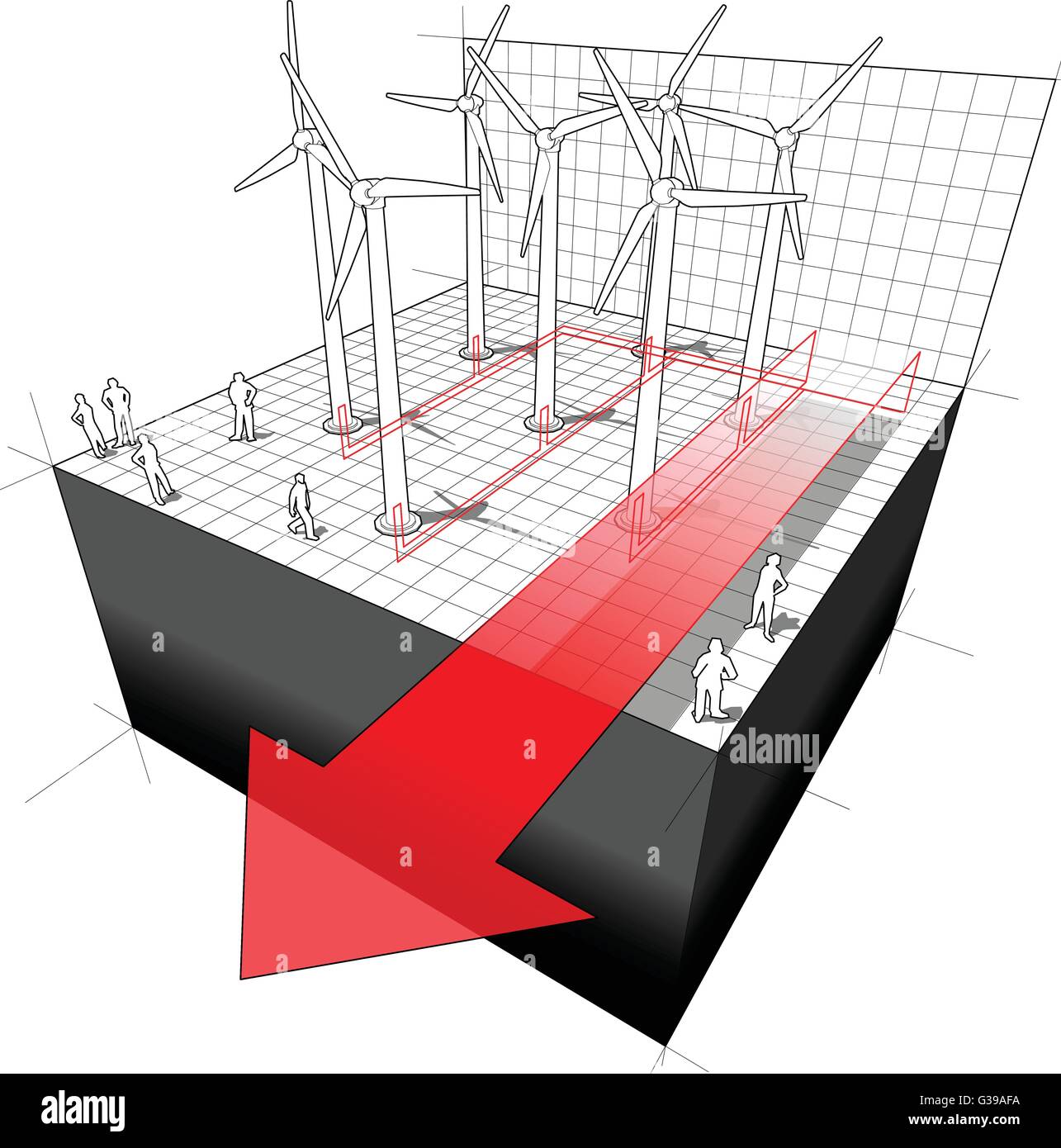 Wind diagram hi-res stock photography and images - Alamy