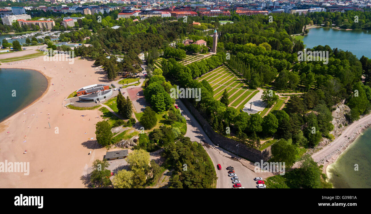 Hietaniemi uimaranta, helsinki Stock Photo - Alamy