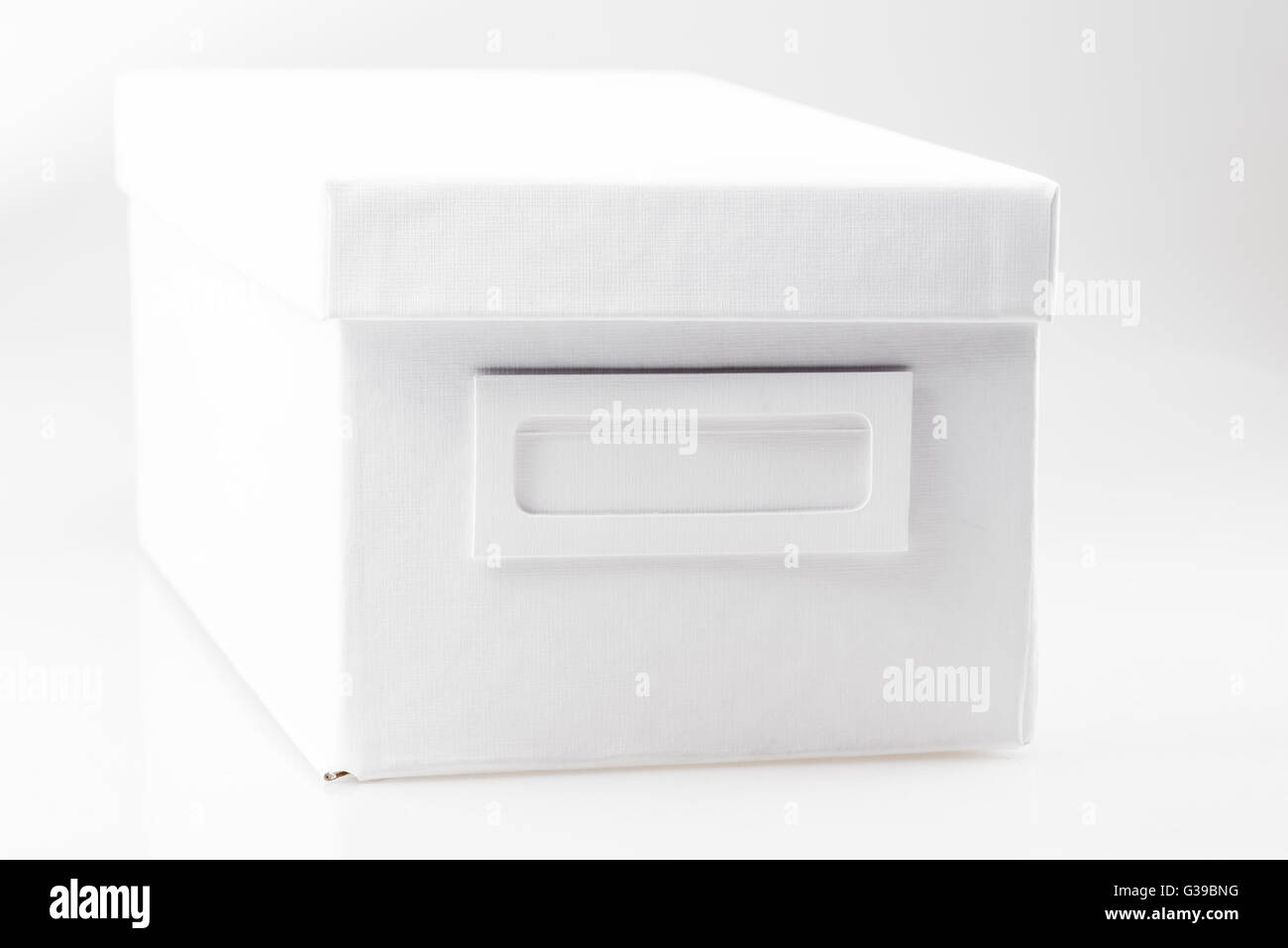 office box on a white background empty Stock Photo - Alamy