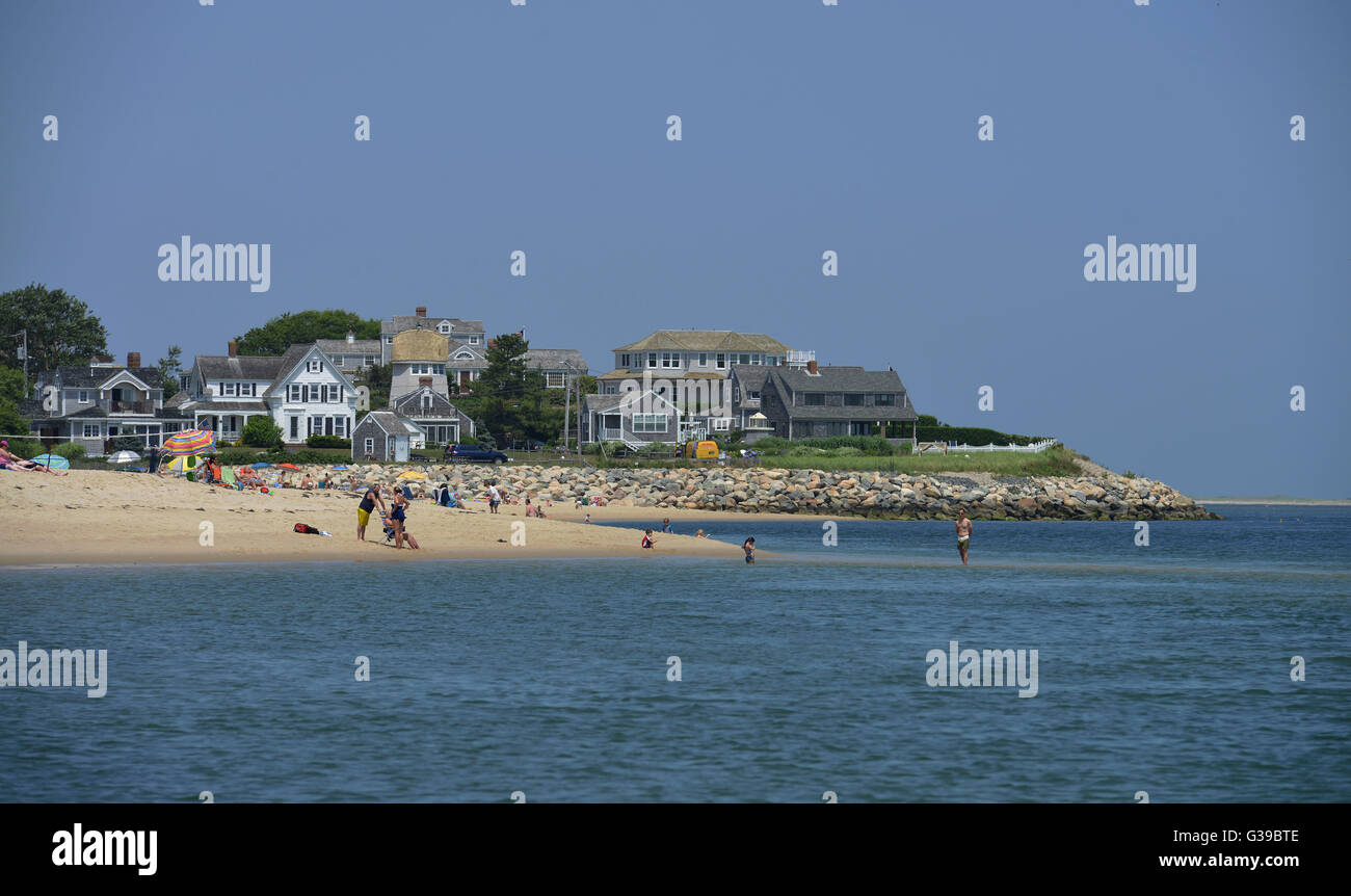 Lighthouse beach, Chatham, Cape Cod, Massachusetts, USA Stock Photo - Alamy