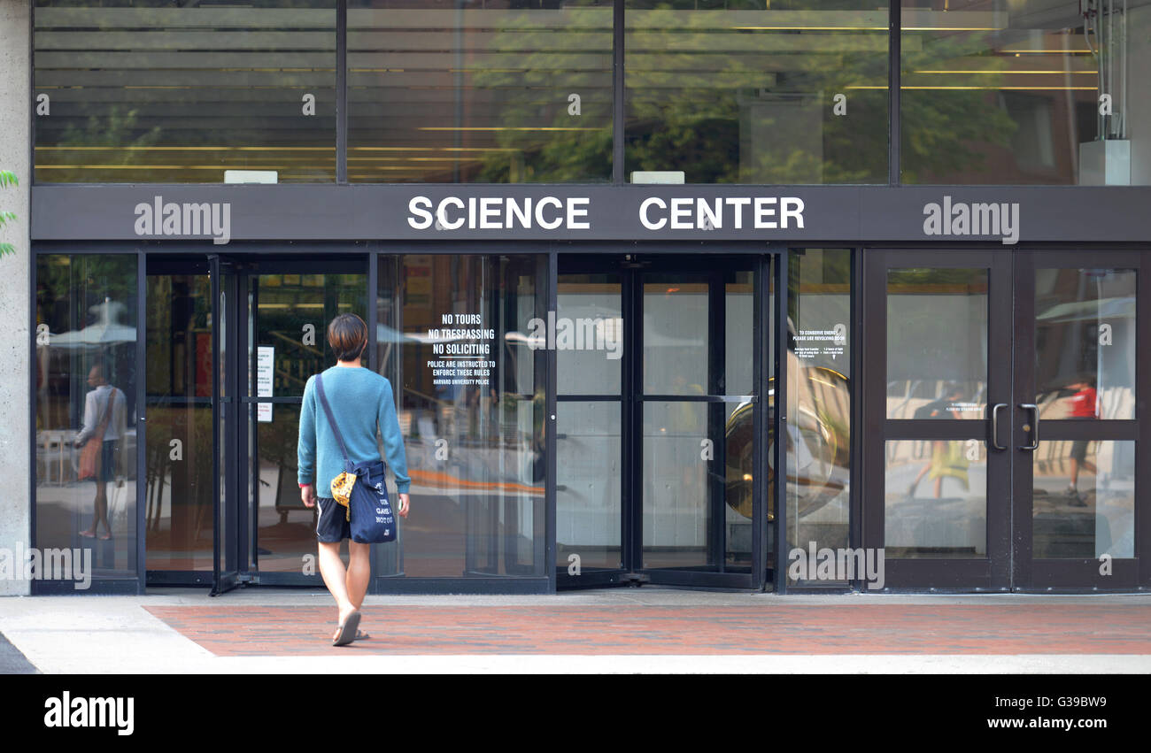 Science Center, Havard University, Cambridge, Massachusetts, USA Stock ...