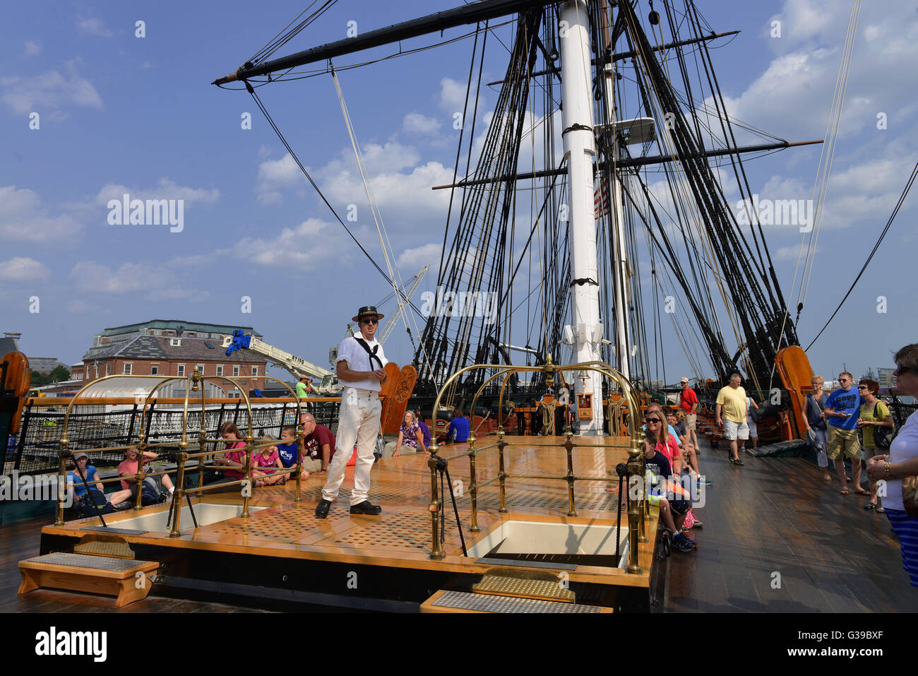 U.S.S. Constitution, Boston, Massachusetts, USA Stock Photo - Alamy