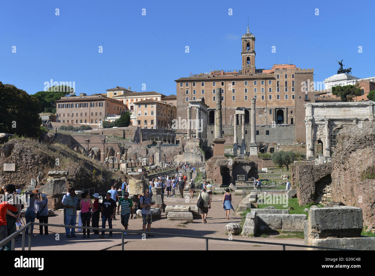 Forum Romanum, Rom, Italien Stock Photo - Alamy