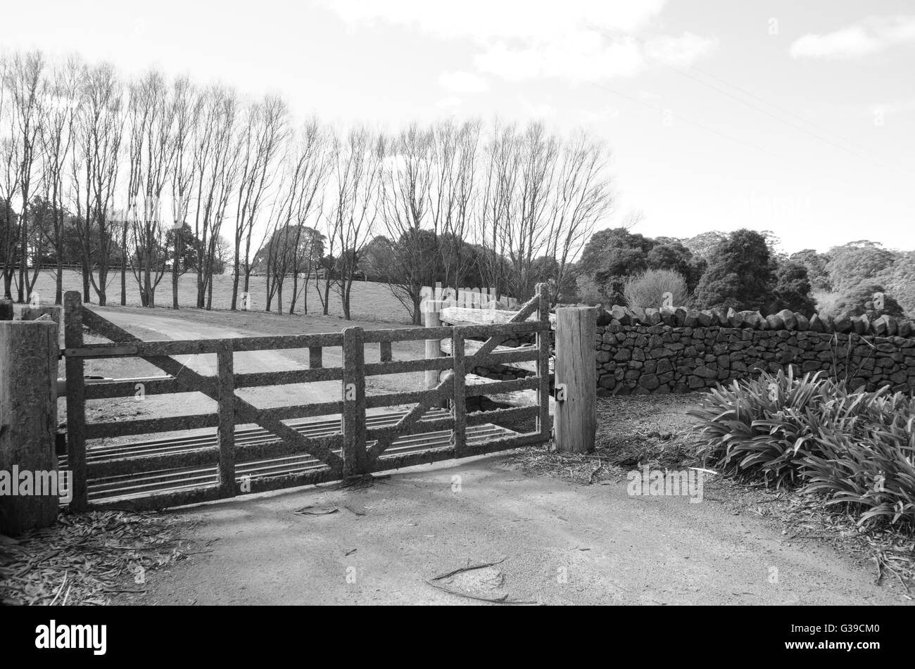 Farm gate australia hi-res stock photography and images - Alamy