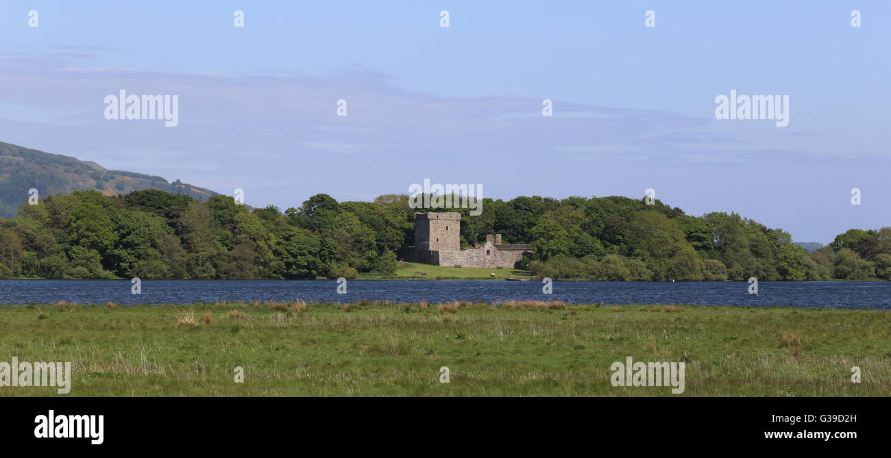 Lochleven castle Loch Leven Scotland June 2016 Stock Photo - Alamy