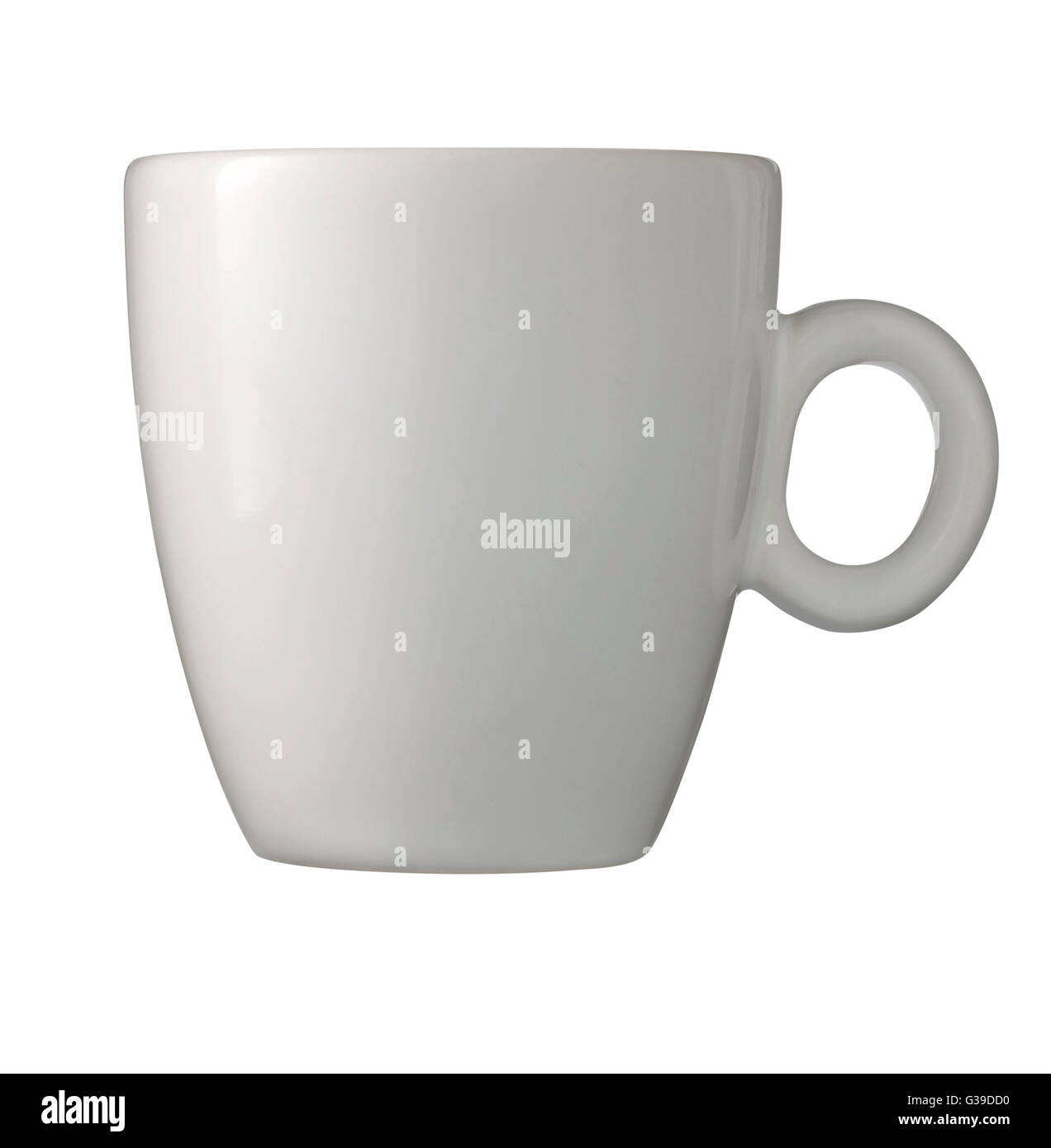 Image of coffee cup isolated with clipping path Stock Photo - Alamy