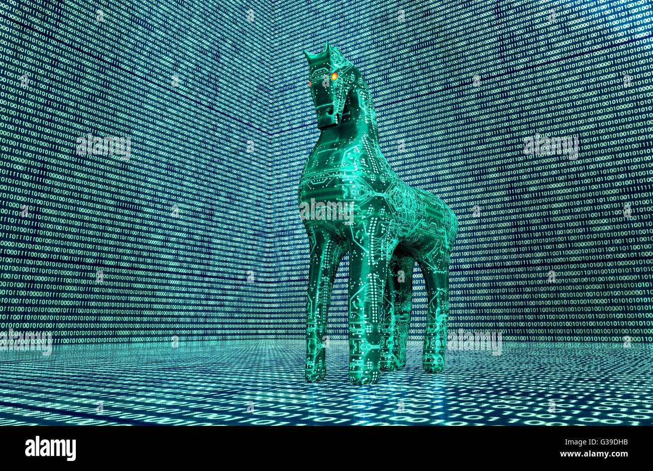 Trojan horse and computer hi-res stock photography and images - Alamy