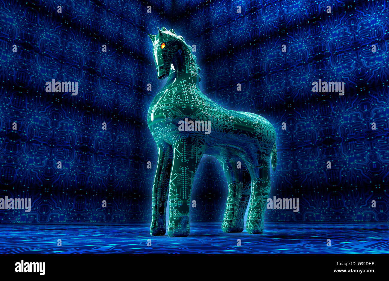 Computer Trojan Horse