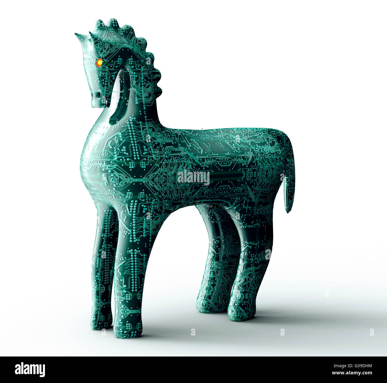 Computer Trojan Horse