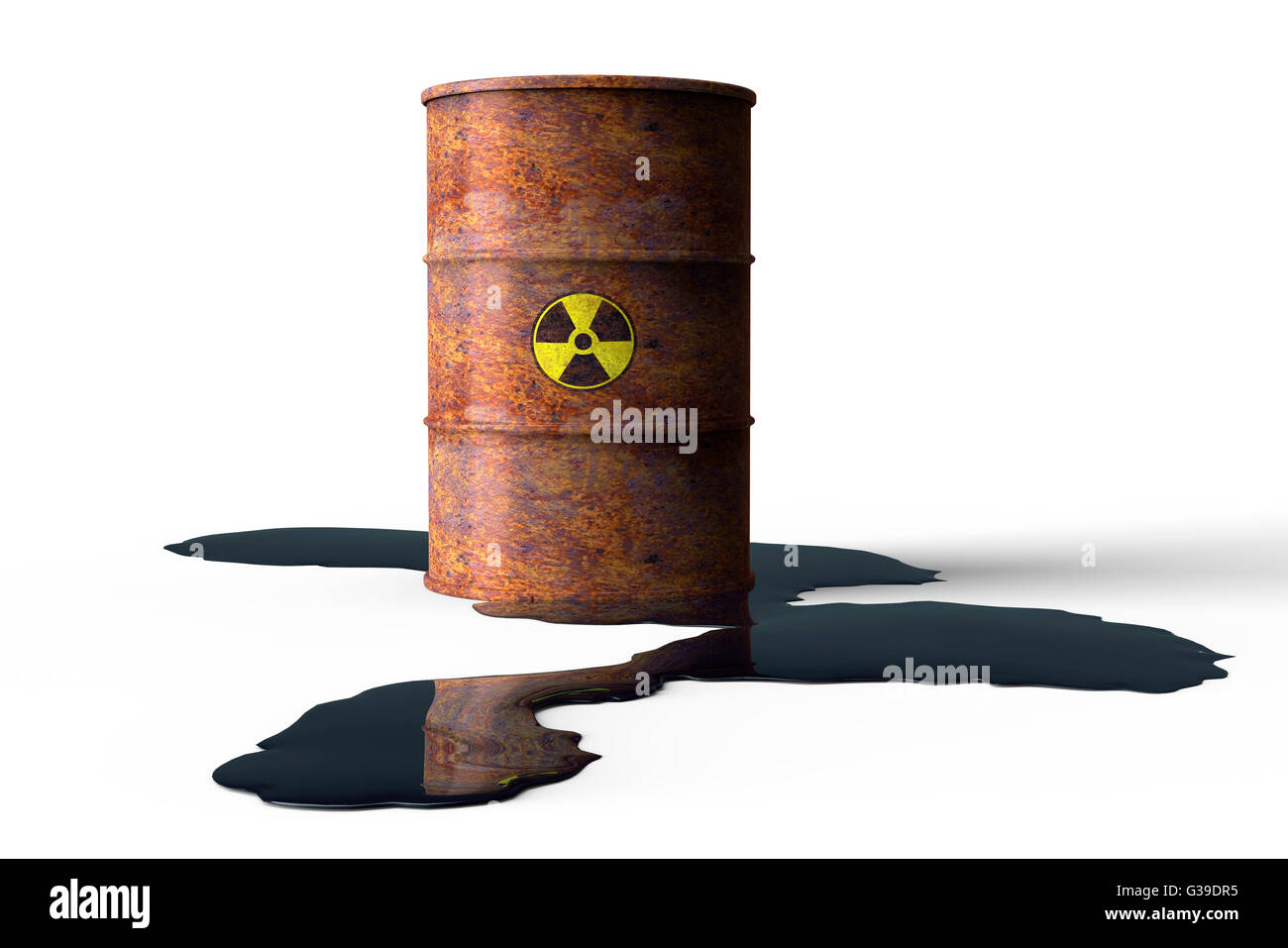Leaking oil drum hi-res stock photography and images - Alamy