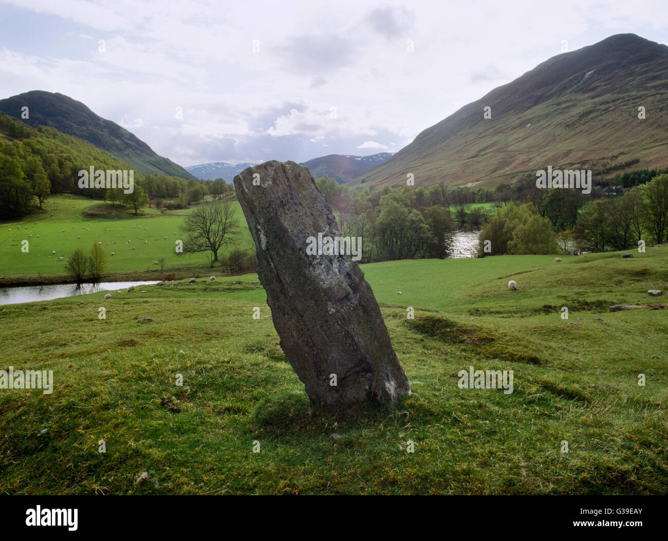 The Plague Stone, Glenyon, Perthshire: traditionally where St Adamnan ...