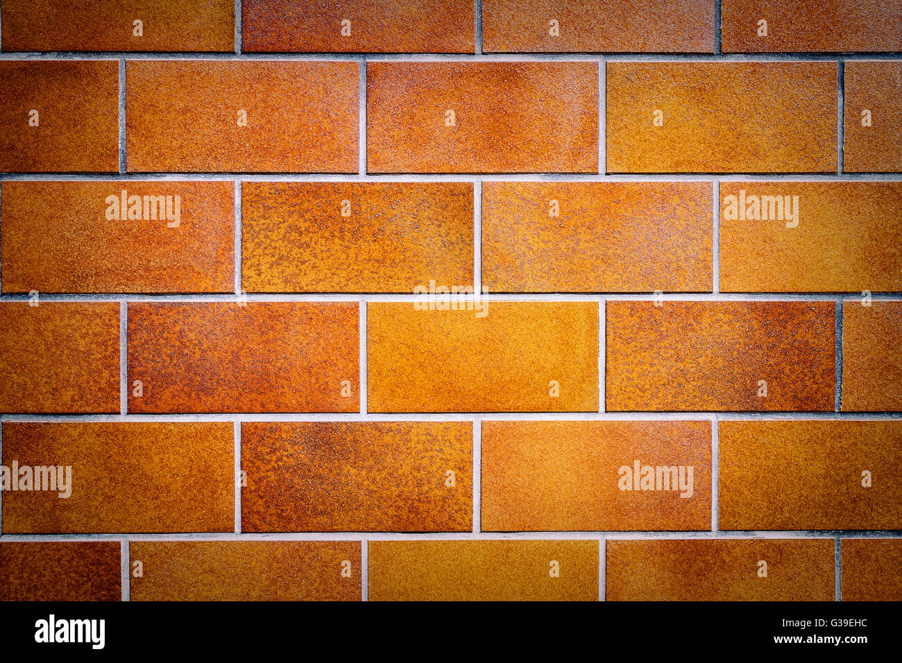 Detail of brown tile wall texture background Stock Photo - Alamy