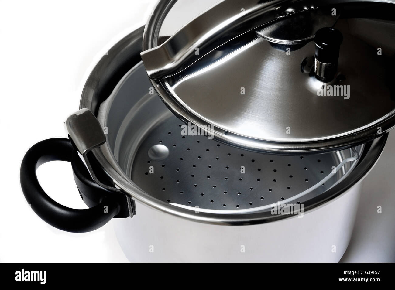Pressure cooker stainless steel French-made for cooking food in steam ...