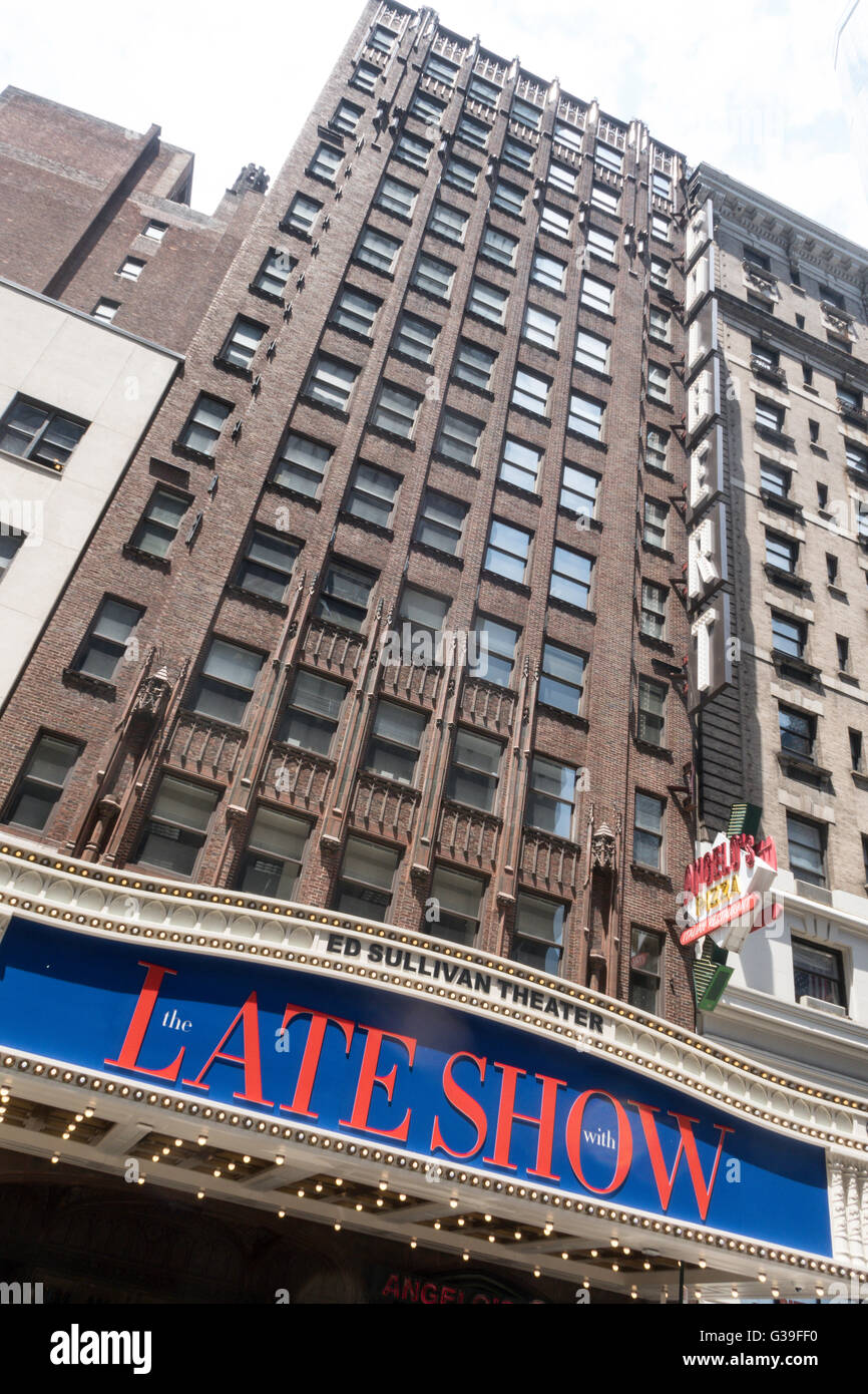 At ed sullivan theater hi-res stock photography and images - Alamy