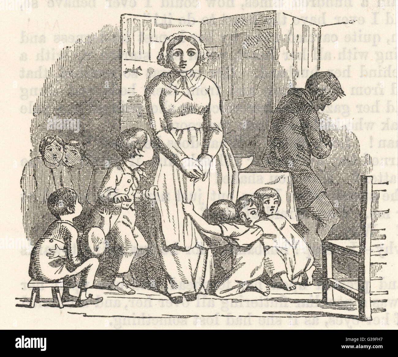 Victorian poor family hi-res stock photography and images - Alamy