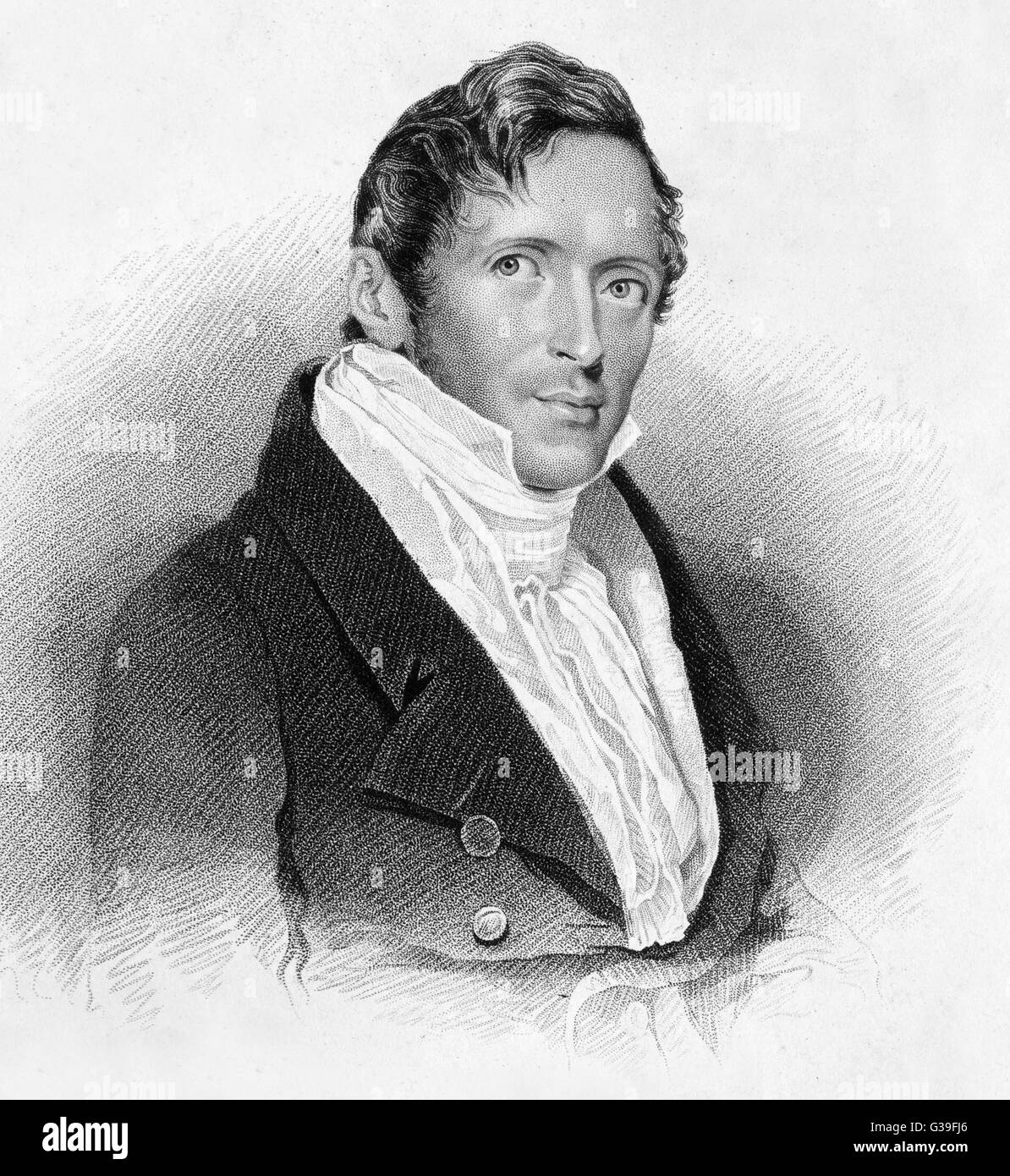 Sir THOMAS STAMFORD RAFFLES Colonial administrator Date: 1781 - 1826 Stock Photo - Alamy