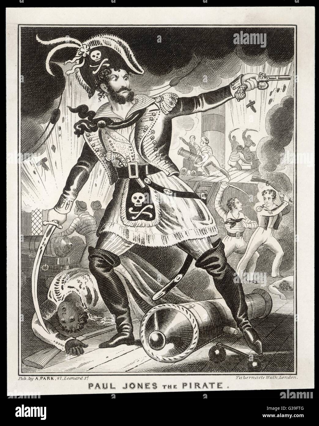 John paul jones american naval commander hi-res stock photography and ...