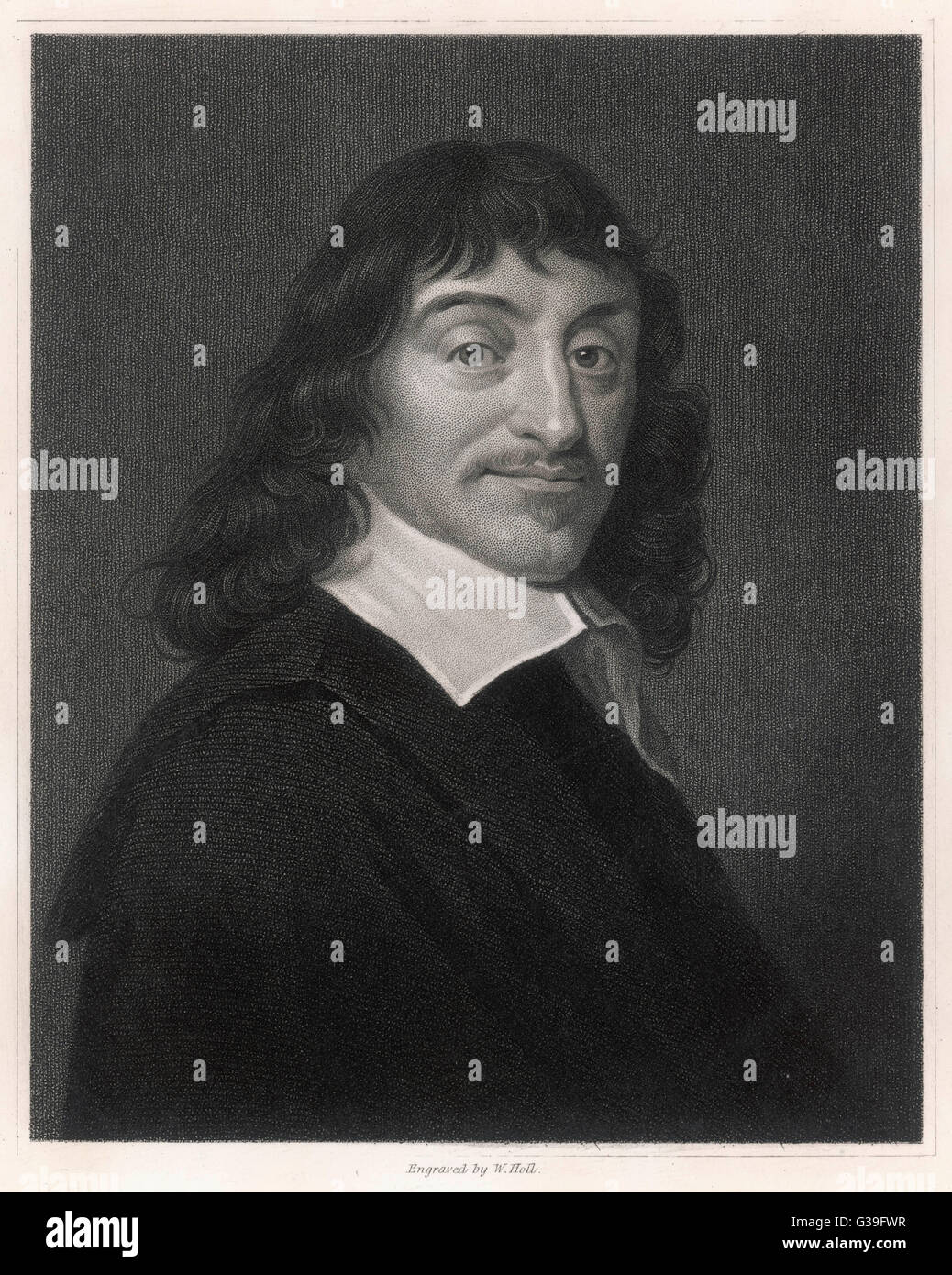 Rene Descartes - French Philosopher Stock Photo - Alamy