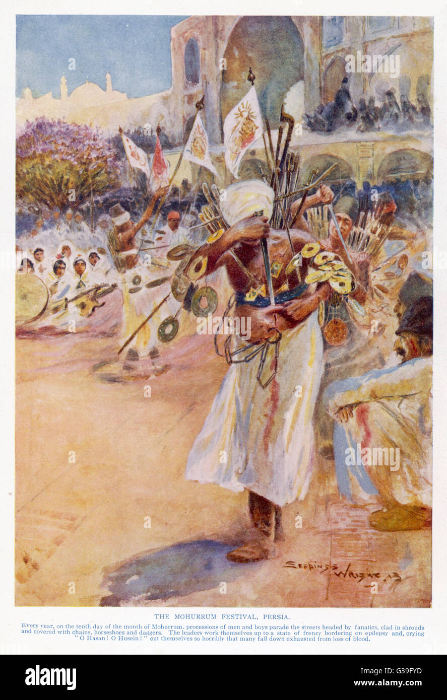 MOHURRUM FESTIVAL, IRAN Stock Photo - Alamy