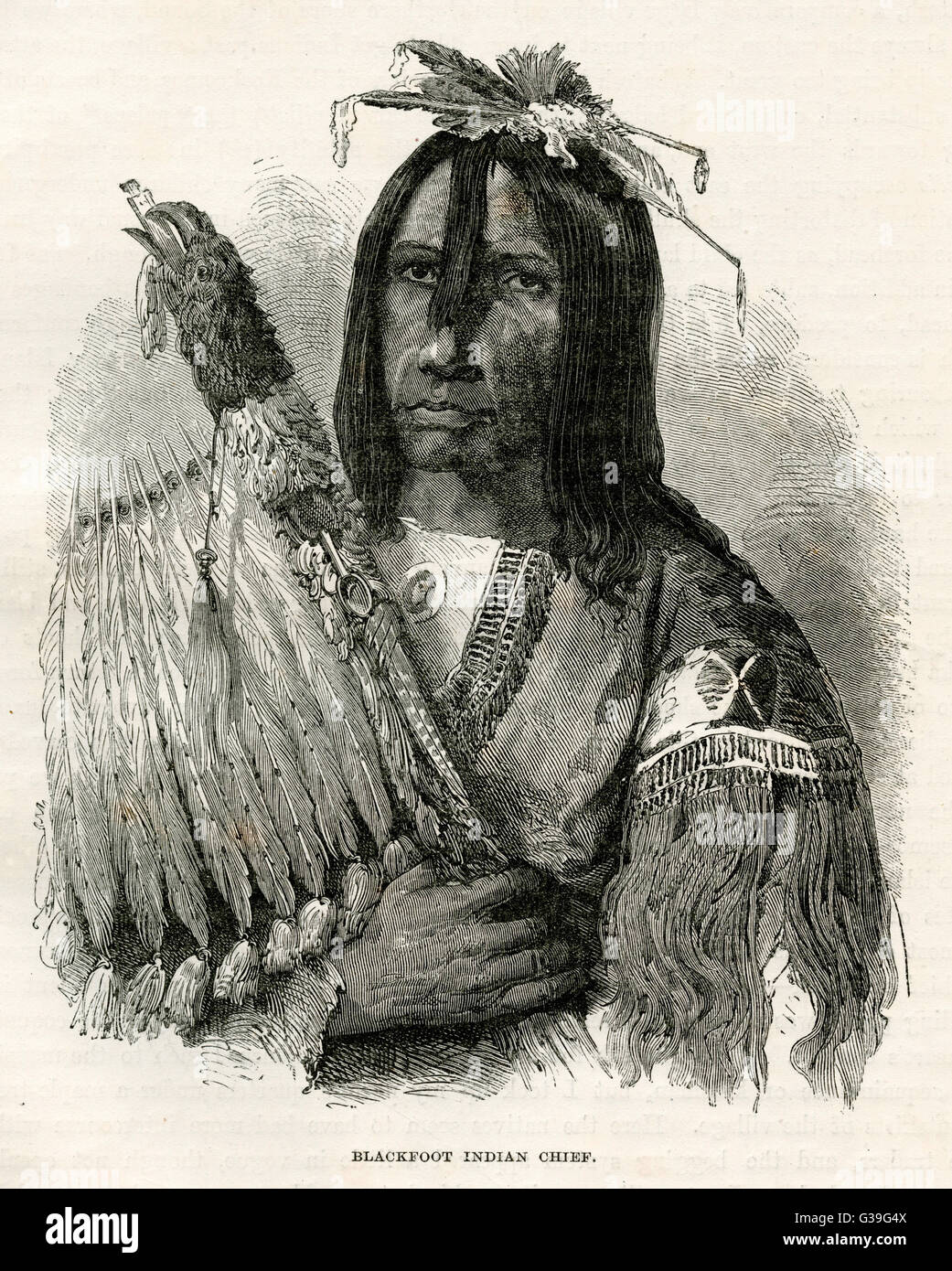 Blackfoot chief hi-res stock photography and images - Alamy