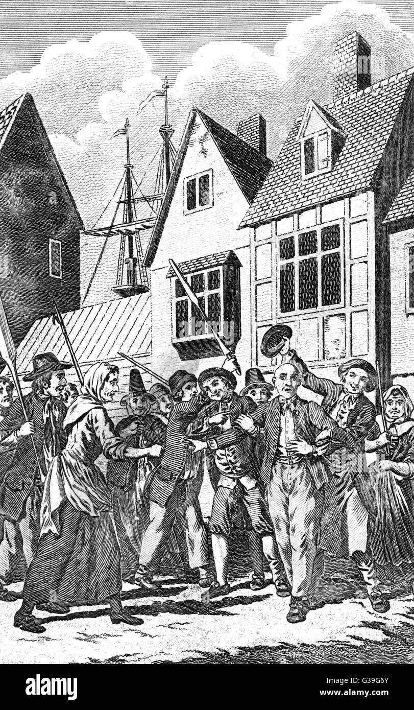 JUDGE JEFFREYS ARRESTED Stock Photo - Alamy