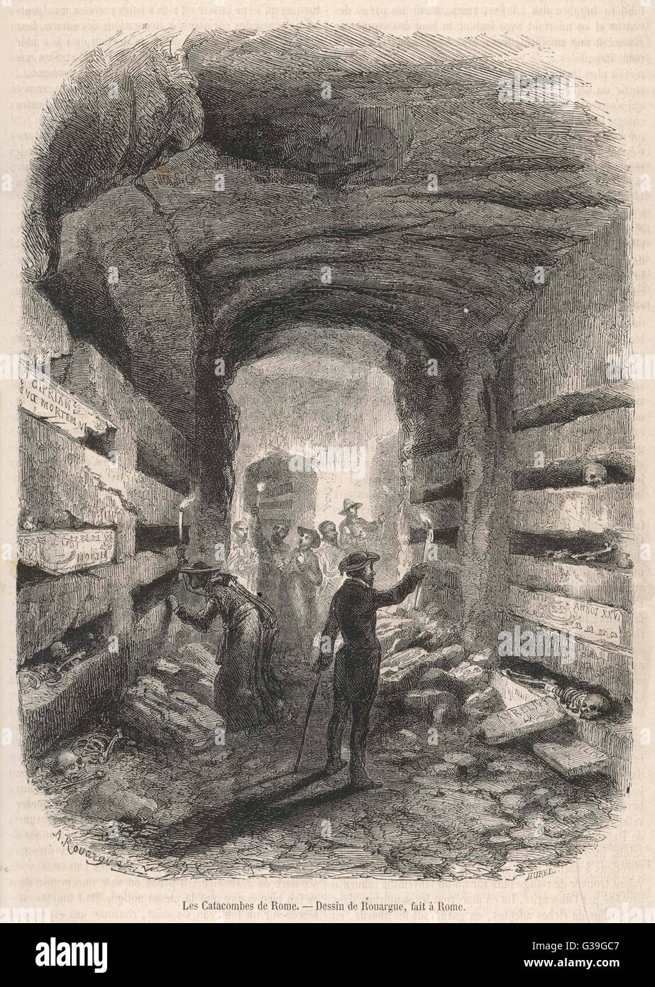 Christians catacombs hi-res stock photography and images - Alamy