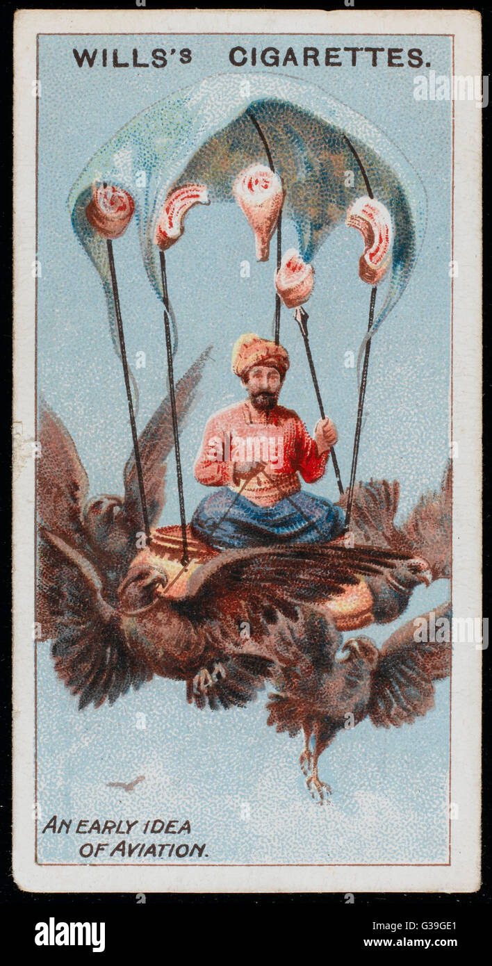 Legendary flying machine of the ancient kings of Persia Stock Photo - Alamy