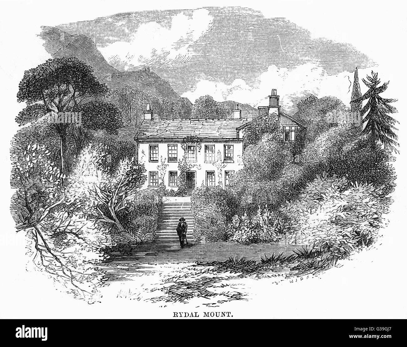 Rydal mount garden hi-res stock photography and images - Alamy