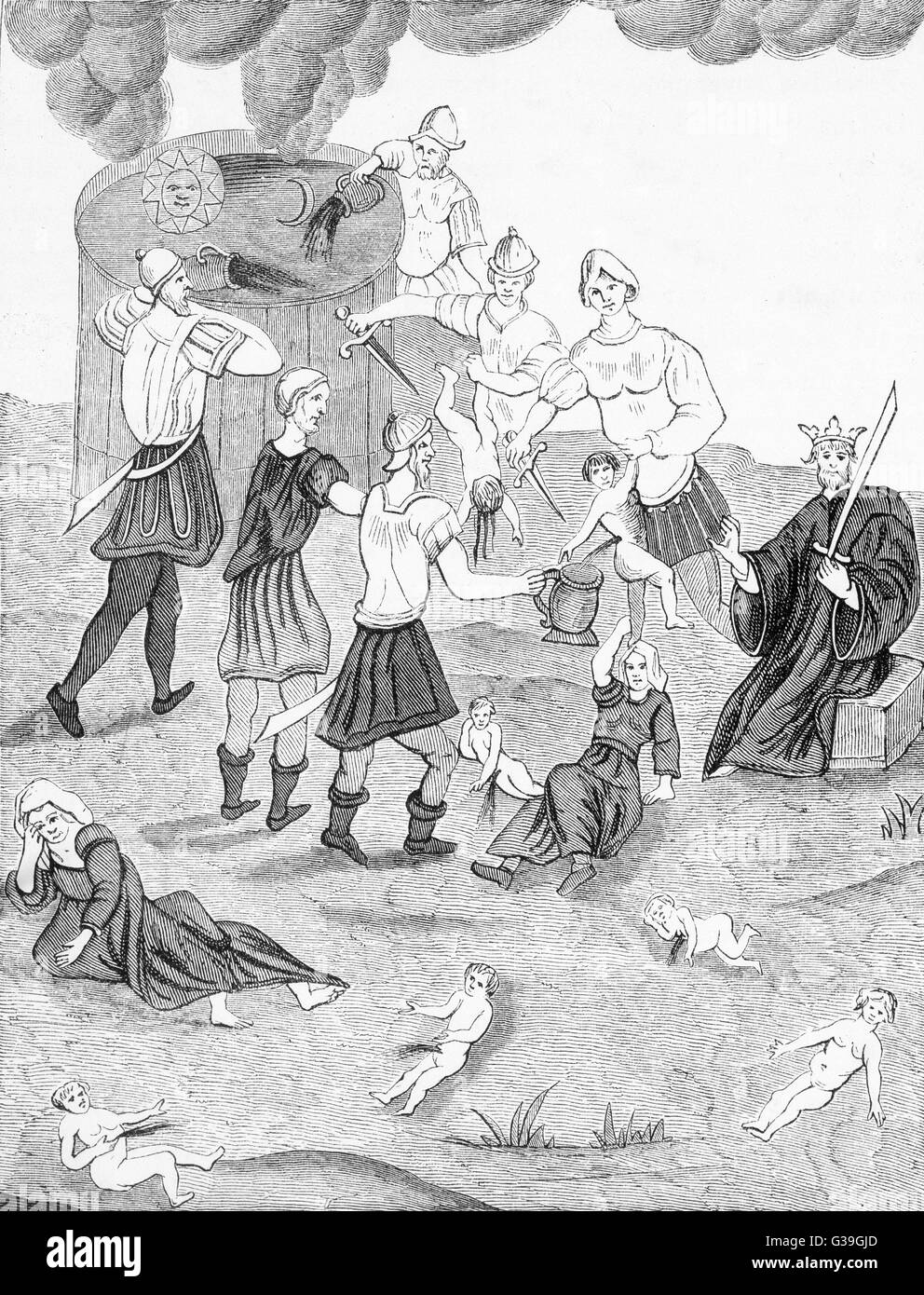 In medieval times Black and White Stock Photos & Images - Alamy