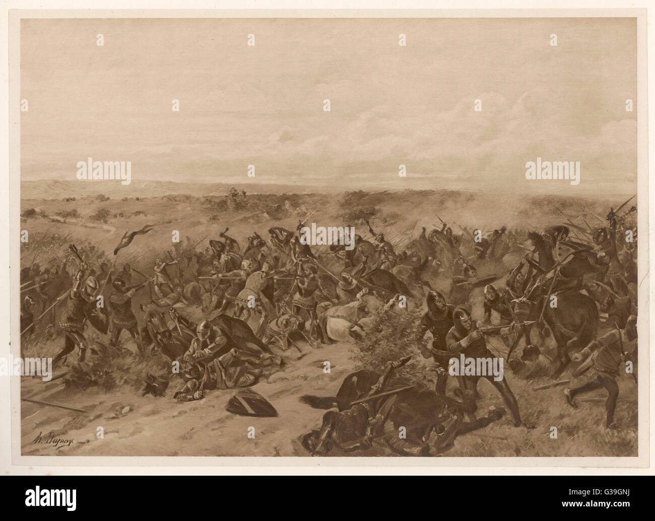 100 years war crecy hi-res stock photography and images - Alamy