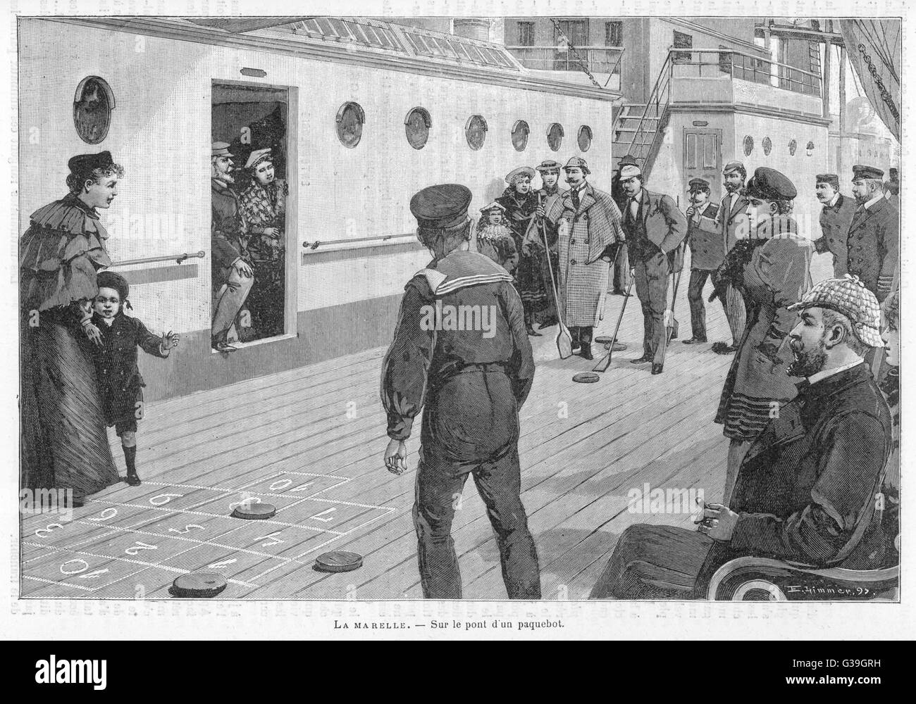 Shuttleboard hi-res stock photography and images - Alamy