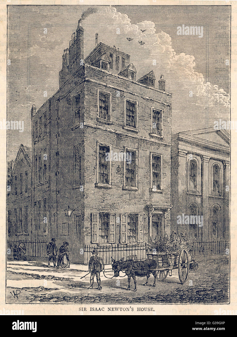 Isaac newton building hi-res stock photography and images - Alamy