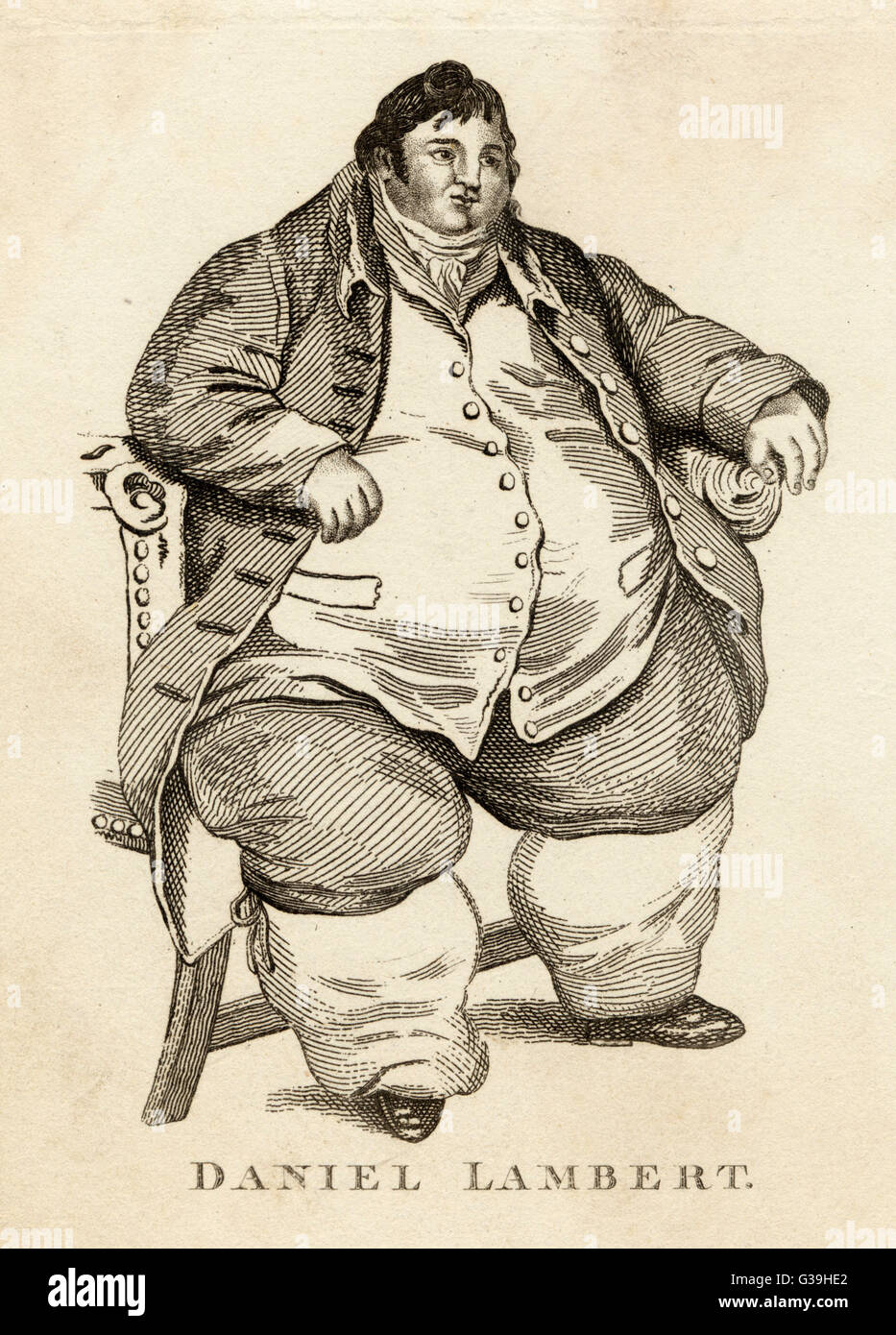 DANIEL LAMBERT (3 Stock Photo - Alamy