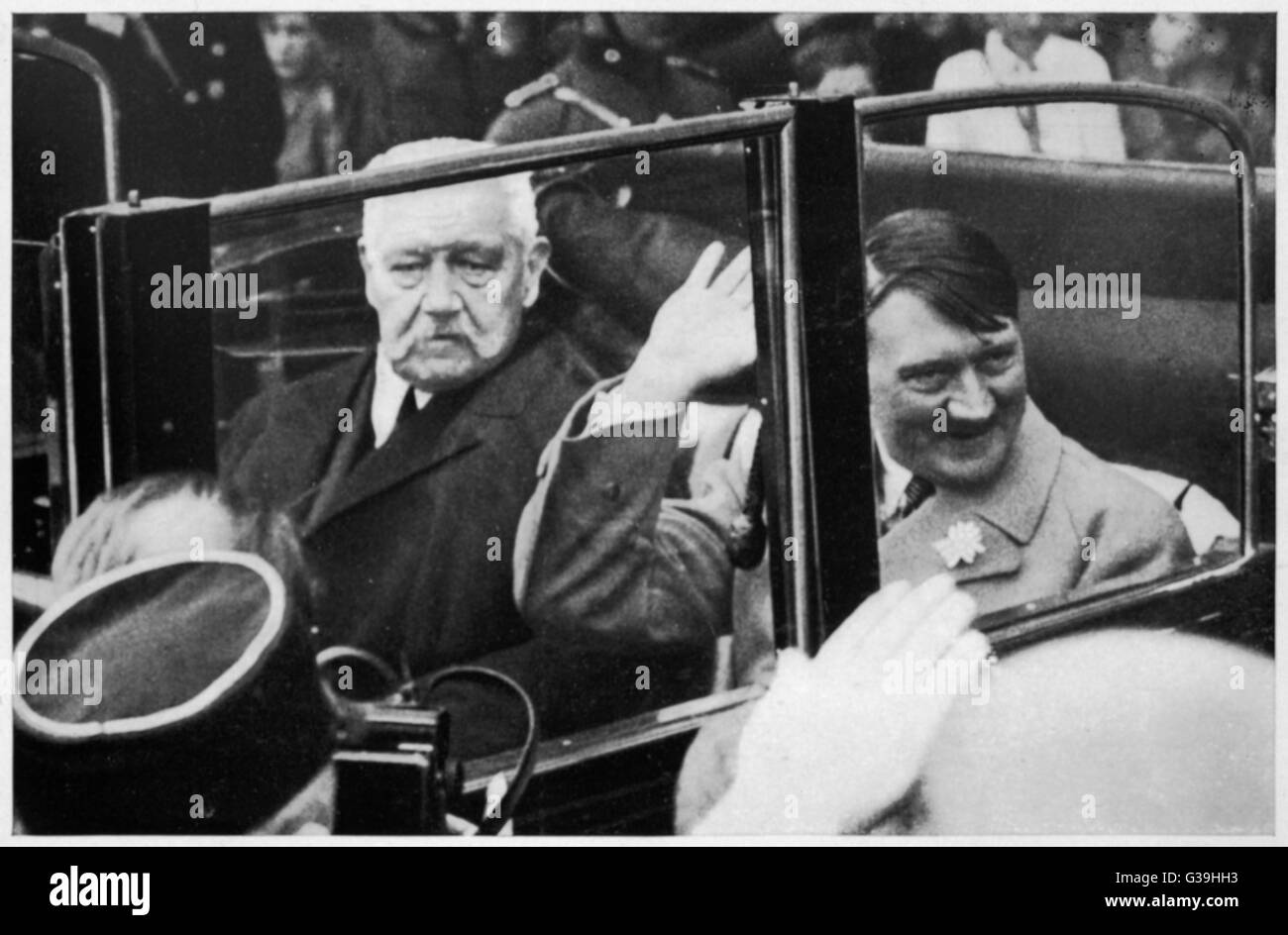 Hitler car ride hi-res stock photography and images - Alamy
