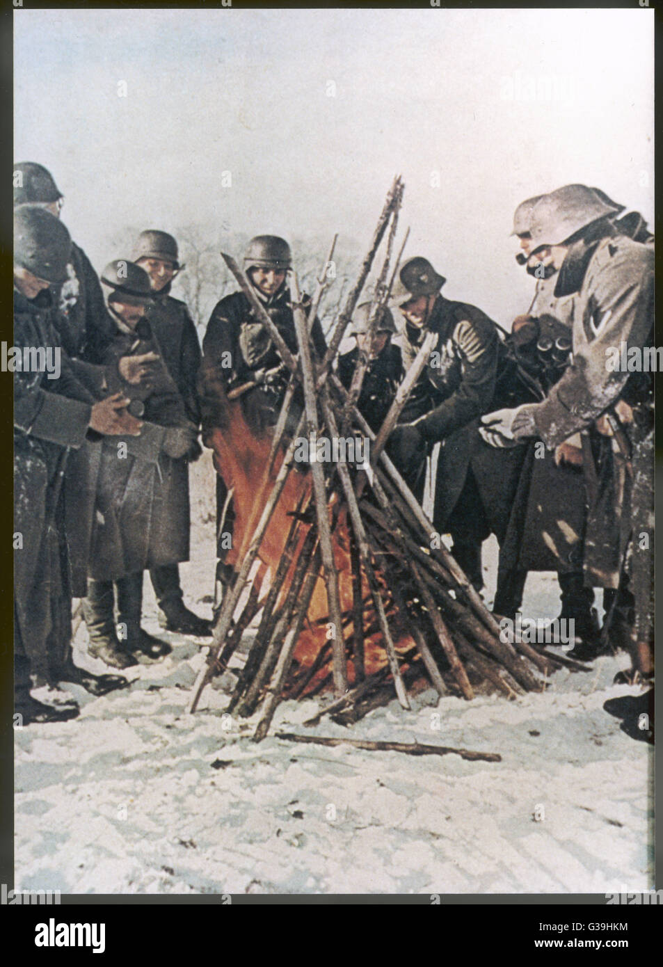 GERMANS IN WINTER Stock Photo - Alamy