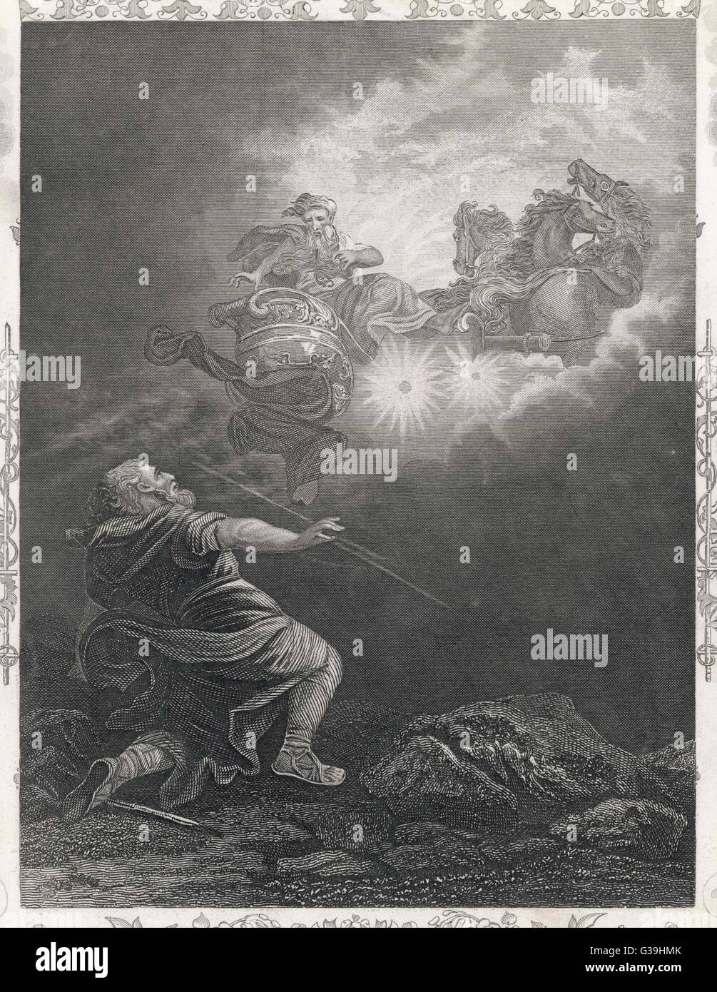 Elijah chariot of fire hi-res stock photography and images - Alamy