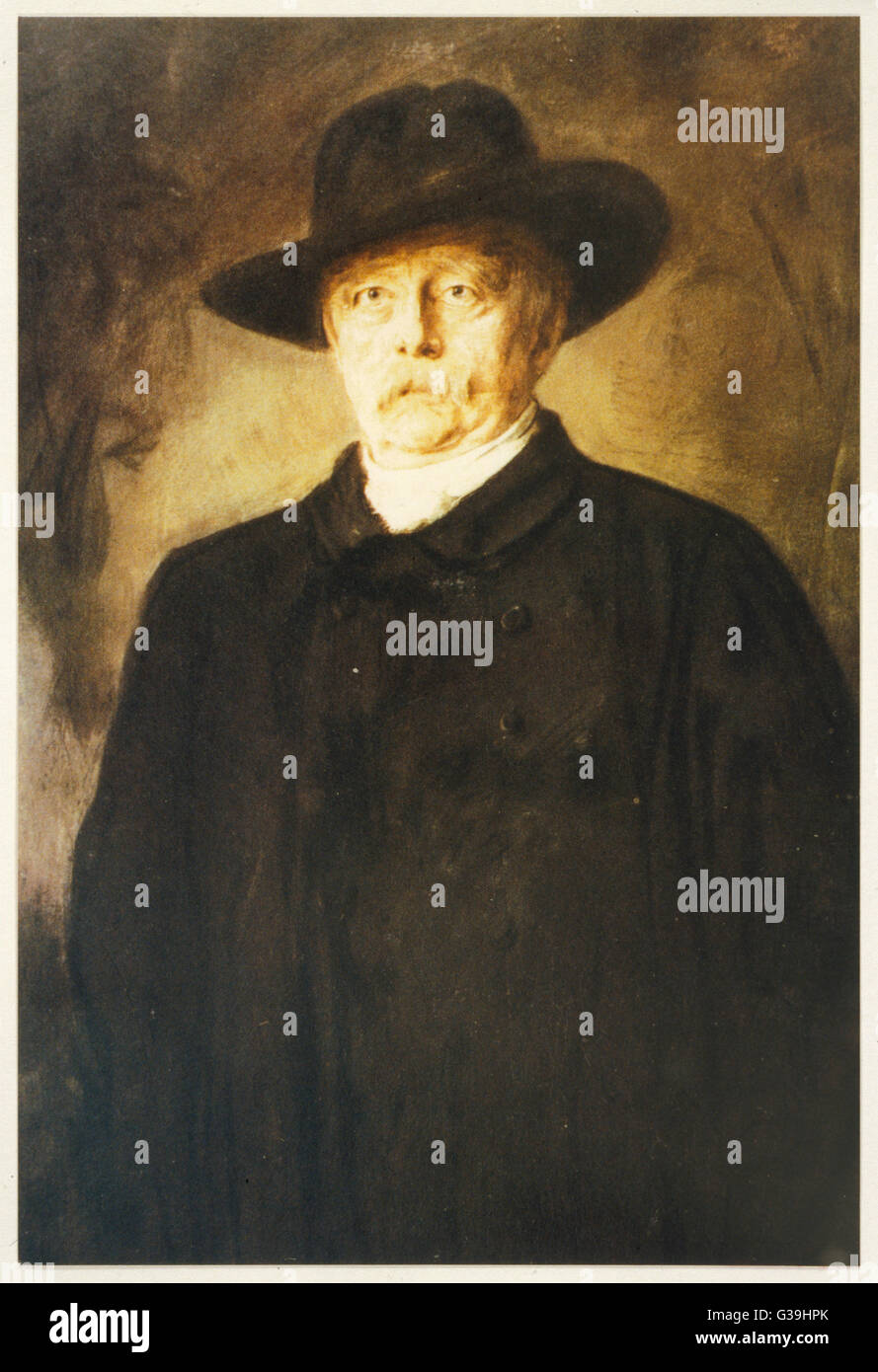 Otto von bismarck 1815 1898 portrait hi-res stock photography and ...