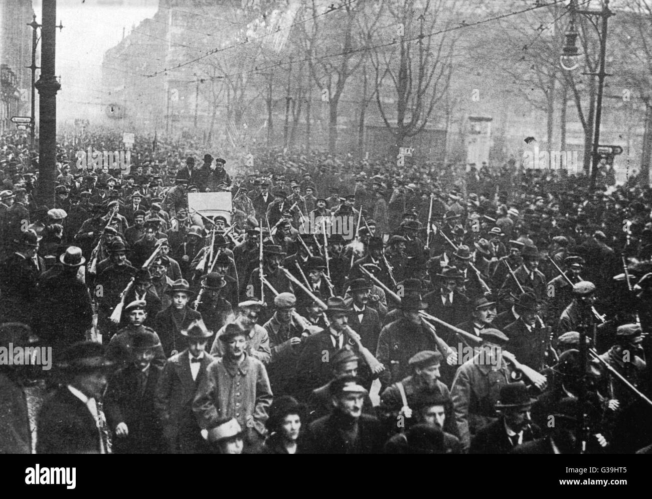 Spartacist uprising of january 1919 hi-res stock photography and images ...