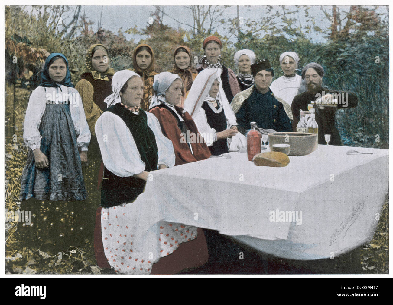 RUSSIAN WEDDING FEAST Stock Photo - Alamy