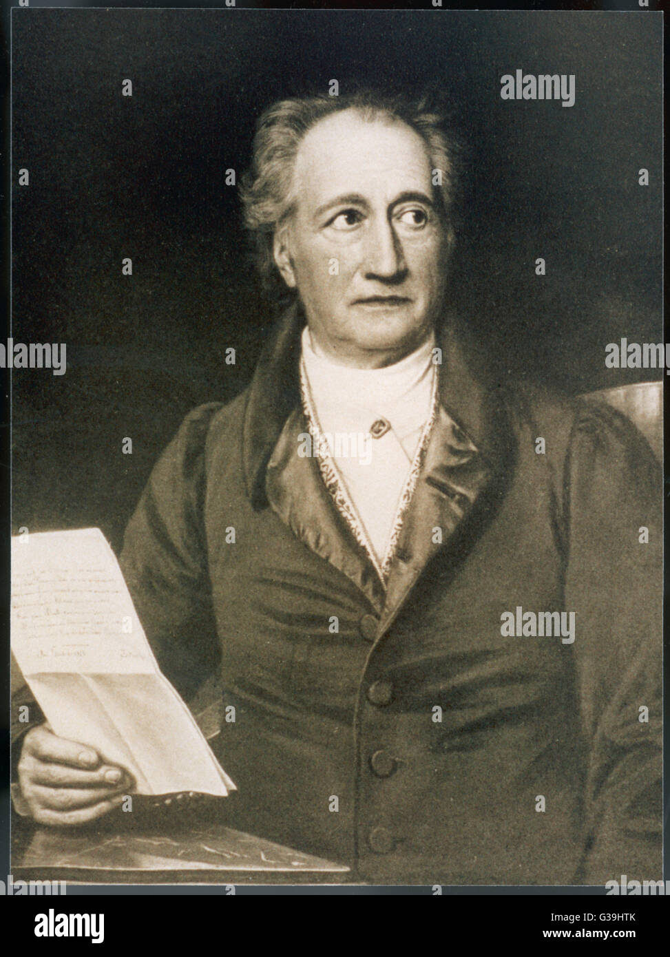 Goethe goethe hi-res stock photography and images - Alamy