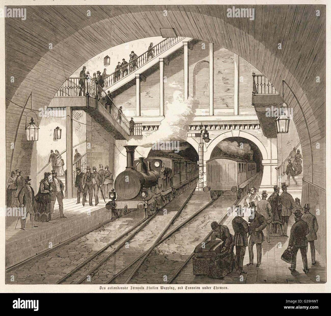 Thames Railway Tunnel Stock Photo - Alamy
