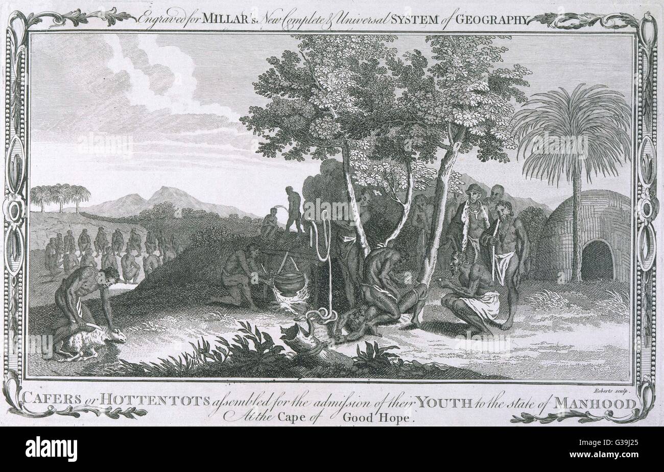 Hottentot hi-res stock photography and images - Alamy